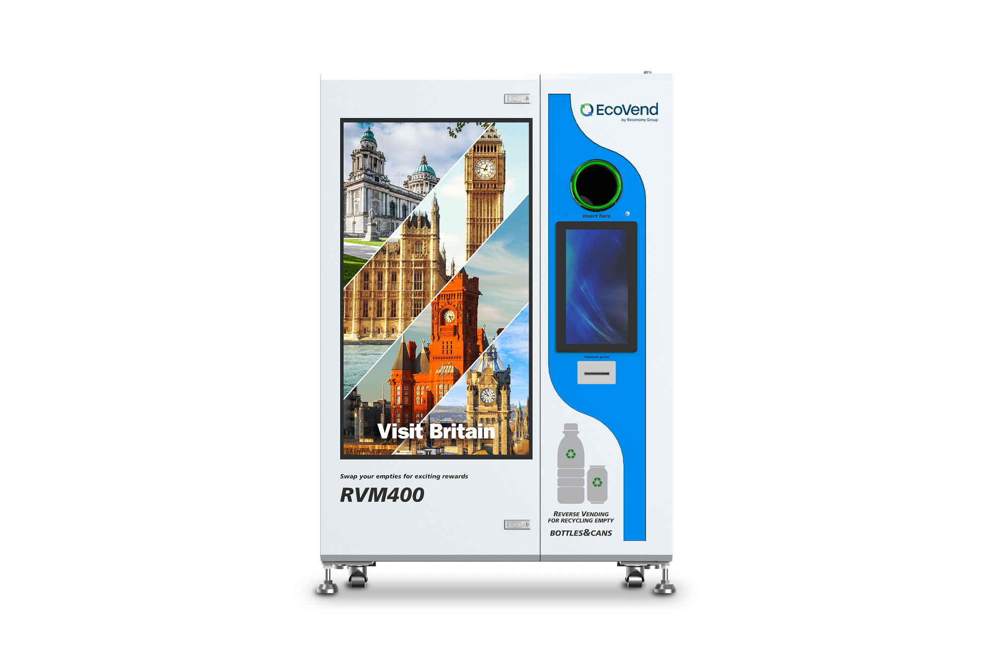400 range - Reverse Vending Machines - EcoVend